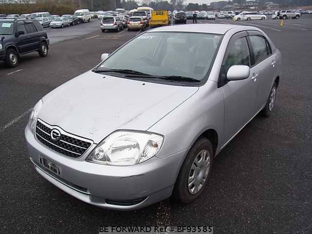 Used 2001 TOYOTA COROLLA SEDAN X/TA-NZE121 for Sale BF93585 - BE FORWARD