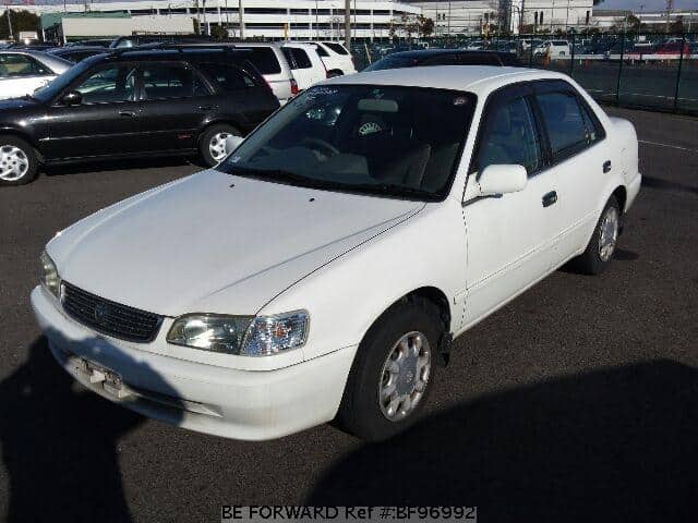 Used 2000 TOYOTA COROLLA SEDAN XE SALOON/GF-AE110 for Sale BF96992 - BE ...