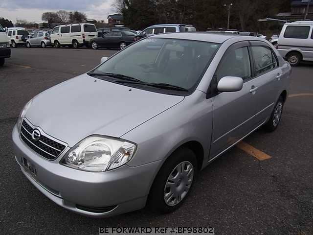 Used 2002 TOYOTA COROLLA SEDAN X/TA-NZE121 for Sale BF98802 - BE FORWARD