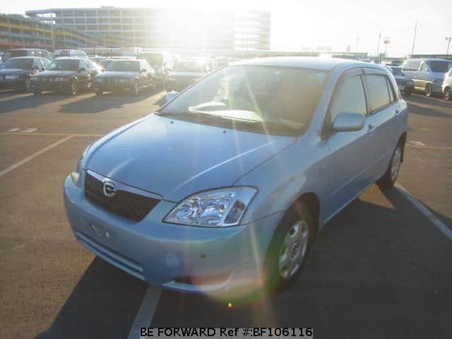 Used 2003 TOYOTA COROLLA RUNX S/UA-ZZE122 for Sale BF106116 - BE FORWARD