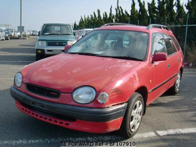 Used 1998 TOYOTA SPRINTER CARIB ROSSO/GF-AE111G for Sale BF107910 - BE ...