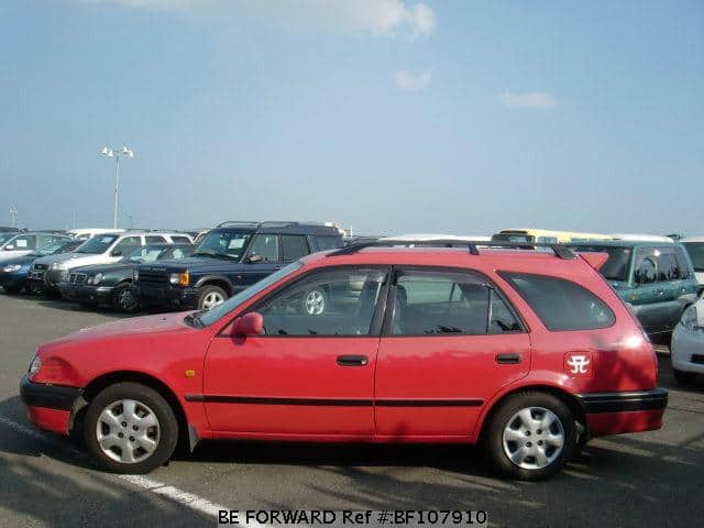 Used 1998 TOYOTA SPRINTER CARIB ROSSO/GF-AE111G for Sale BF107910 - BE ...