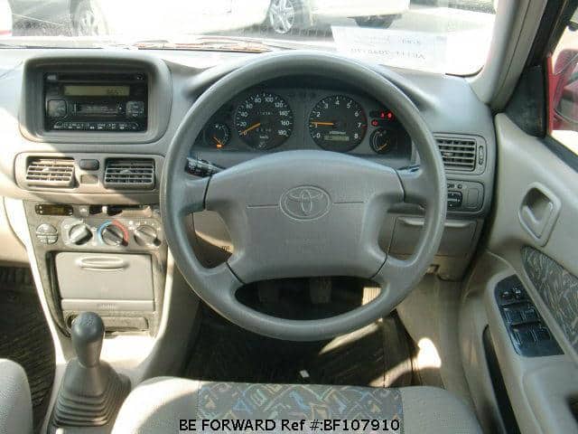 Used 1998 TOYOTA SPRINTER CARIB ROSSO/GF-AE111G for Sale BF107910 - BE ...