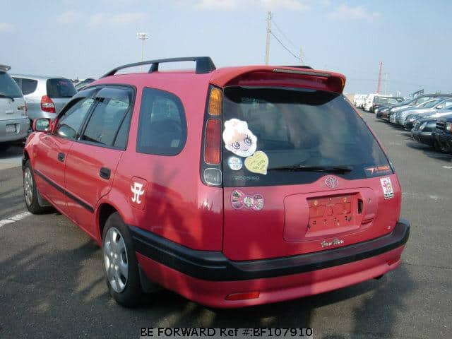 Used 1998 TOYOTA SPRINTER CARIB ROSSO/GF-AE111G for Sale BF107910 - BE ...