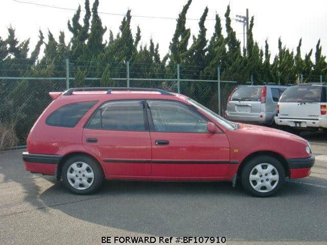 Used 1998 TOYOTA SPRINTER CARIB ROSSO/GF-AE111G for Sale BF107910 - BE ...