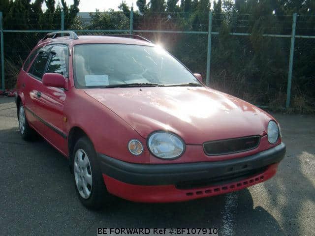 Used 1998 TOYOTA SPRINTER CARIB ROSSO/GF-AE111G for Sale BF107910 - BE ...