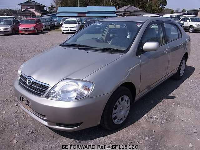 Used 2000 TOYOTA COROLLA SEDAN X/TA-NZE121 for Sale BF115120 - BE FORWARD