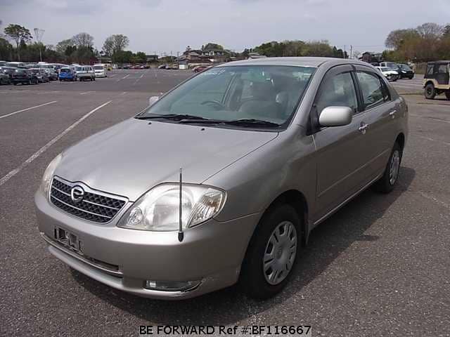 Used 2001 TOYOTA COROLLA SEDAN LUXEL/TA-ZZE124 for Sale BF116667 - BE ...