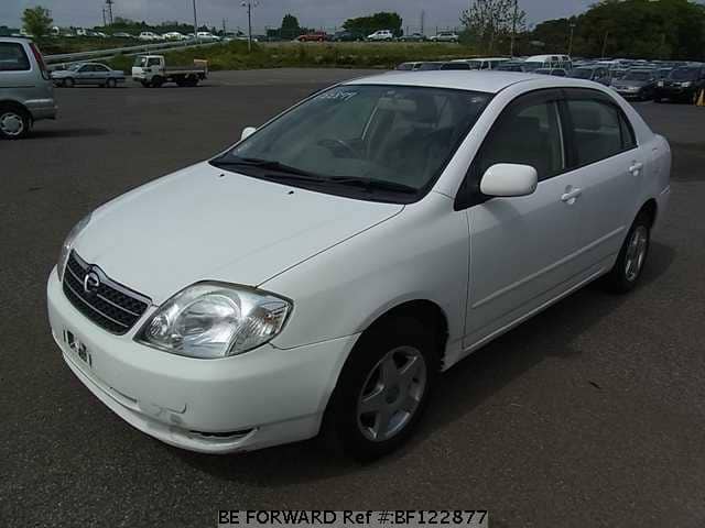 Used 2002 TOYOTA COROLLA SEDAN X/TA-NZE121 for Sale BF122877 - BE FORWARD