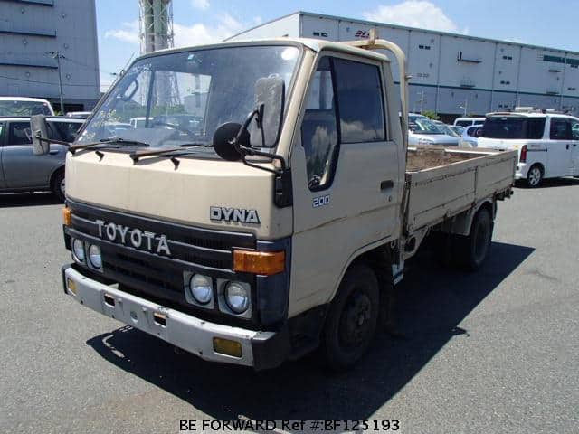 Used 1986 TOYOTA DYNA TRUCK/N-BU60 for Sale BF125193 - BE FORWARD