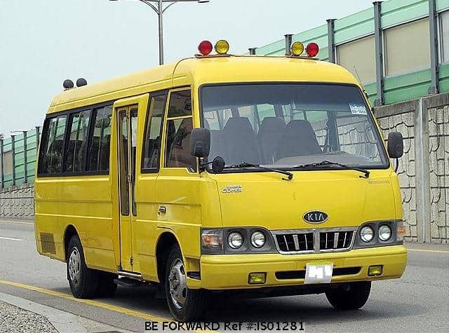 Imetumika 2002 KIA COMBI BUS kwa Uuzaji IS01281 - BE FORWARD