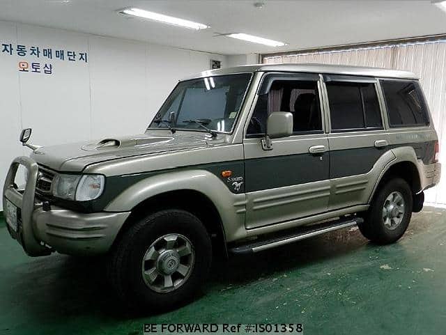 Used 2001 HYUNDAI GALLOPER for Sale IS01358 - BE FORWARD