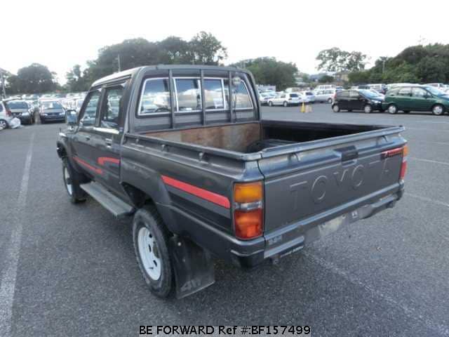 Used 1987 TOYOTA HILUX W CAB SR/N-LN65 for Sale BF157499 - BE FORWARD