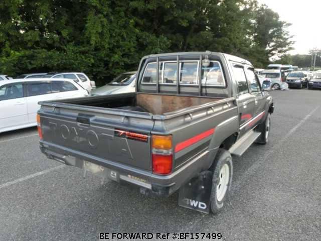 Used 1987 TOYOTA HILUX W CAB SR/N-LN65 for Sale BF157499 - BE FORWARD
