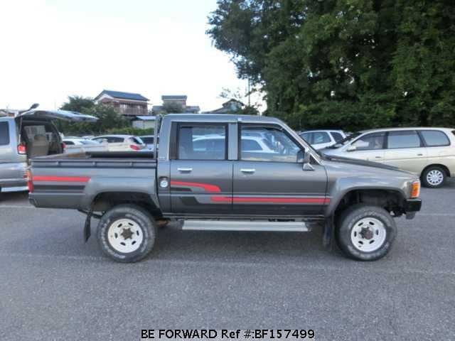 1987 TOYOTA HILUX W CAB SR/N-LN65 d'occasion BF157499 - BE FORWARD