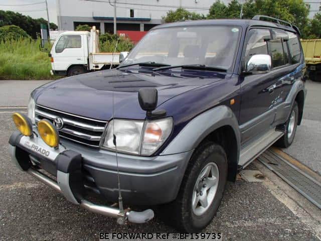 Used 1997 TOYOTA LAND CRUISER PRADO TX/KD-KZJ95W for Sale BF159735 - BE ...