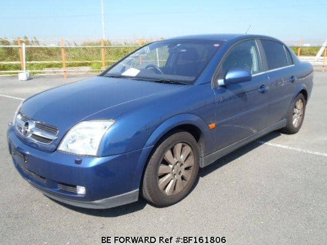 Blue Vauxhall Vectra