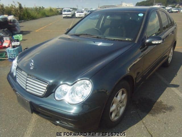 Used 2002 MERCEDES-BENZ C-CLASS C180/GF-203035 for Sale BF167205 - BE ...