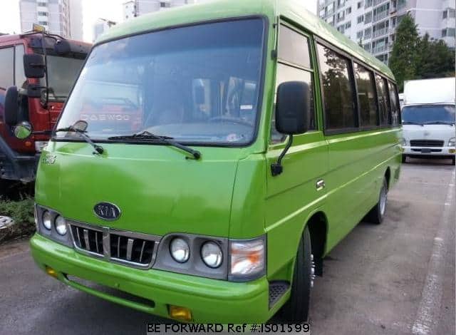 Imetumika 2001 KIA COMBI BUS kwa Uuzaji IS01599 - BE FORWARD