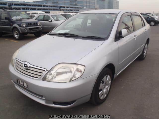 Used 2002 TOYOTA COROLLA SEDAN X/UA-NZE121 for Sale BF186317 - BE FORWARD