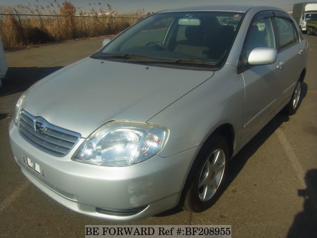 Used 2002 TOYOTA COROLLA SEDAN X LIMITED/UA-NZE121 for Sale BF208955 ...