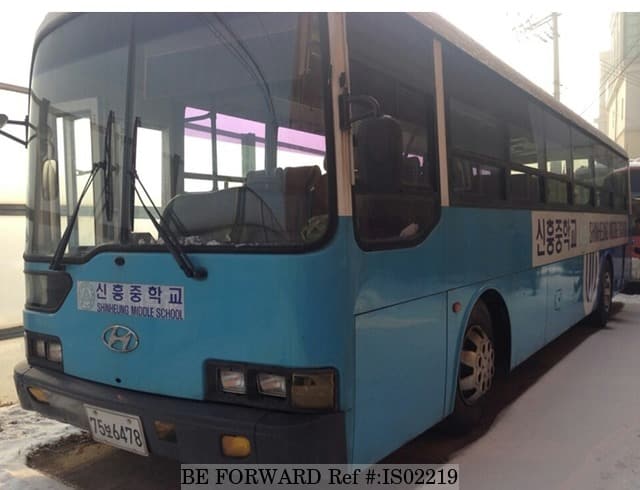 Used 2003 HYUNDAI AERO BUS for Sale IS02219 - BE FORWARD