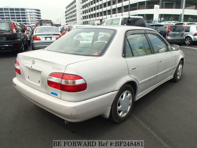 Used 2000 TOYOTA COROLLA SEDAN GT/GF-AE111 for Sale BF248481 - BE FORWARD