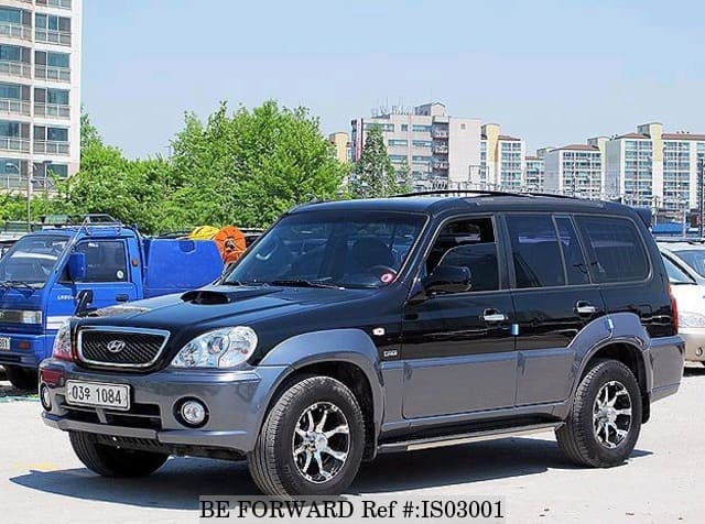 Used 2002 HYUNDAI TERRACAN JX290 for Sale IS03001 - BE FORWARD