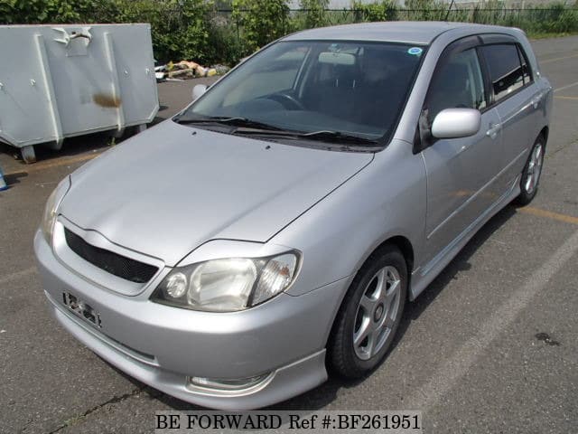 Used 2001 TOYOTA COROLLA RUNX Z AERO TOURER/TA-ZZE123 for Sale BF261951 - BE FORWARD