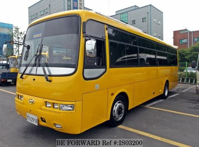 Used 2002 HYUNDAI AERO TOWN KIDS SCHOOL BUS for Sale IS03200 - BE FORWARD