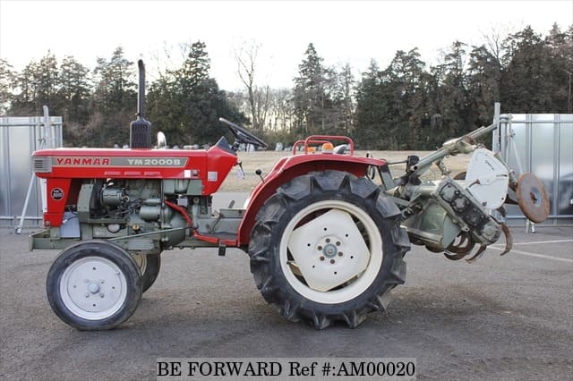 Used YANMAR YM2000B/22HP-2WD-558Hour for Sale AM00020 - BE FORWARD