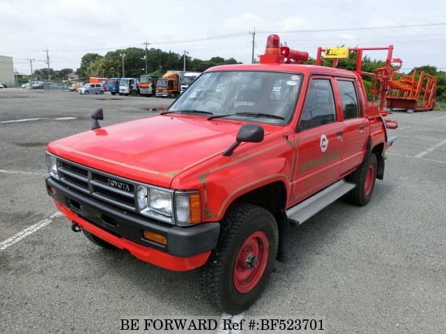 Used 1988 TOYOTA HILUX FIRE ENGINE WCAB/L-YN65 for Sale BF523701 - BE ...