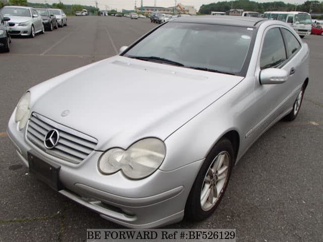 Used 2002 MERCEDES-BENZ C-CLASS C200 KOMPRESSOR SPORTS COUPE/GF-203745 ...