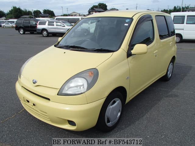 Used 2001 TOYOTA FUN CARGO X/TA-NCP25 for Sale BF543712 - BE FORWARD