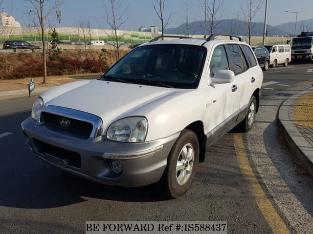 Used 2005 HYUNDAI SANTA FE GOLD for Sale IS588437 - BE FORWARD
