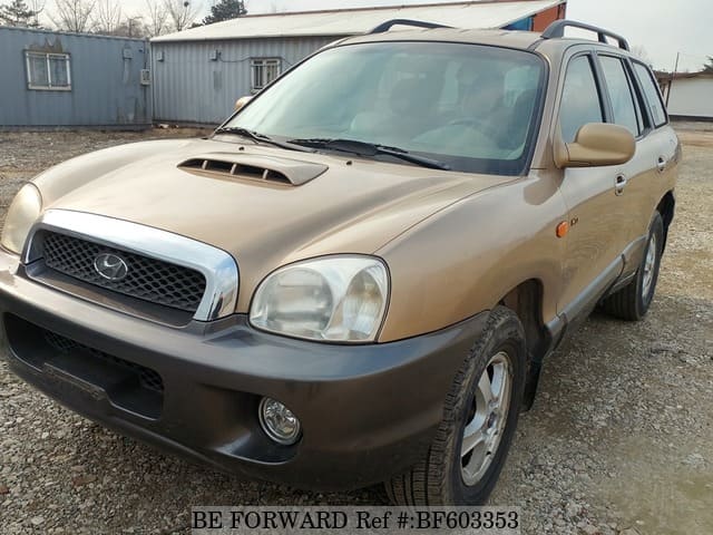 Used 2001 HYUNDAI SANTA FE/D4EA for Sale BF603353 - BE FORWARD