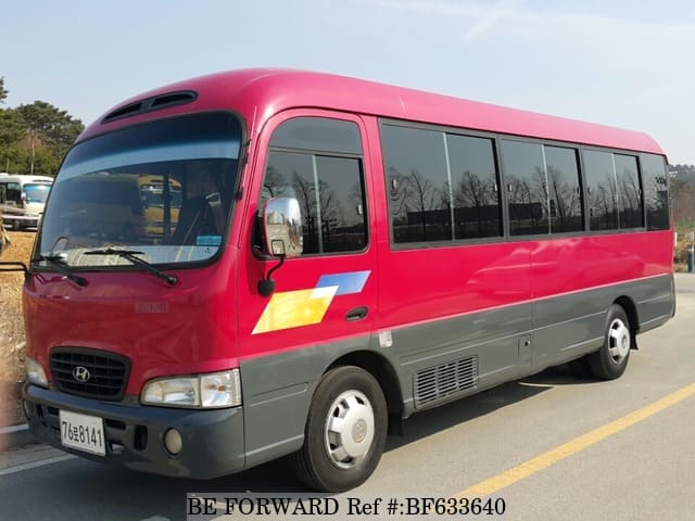 Used 2002 HYUNDAI COUNTY for Sale BF633640 - BE FORWARD