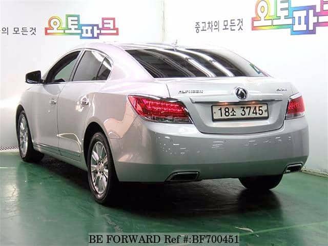 Used 2013 DAEWOO ALPHEON for Sale BF700451 - BE FORWARD