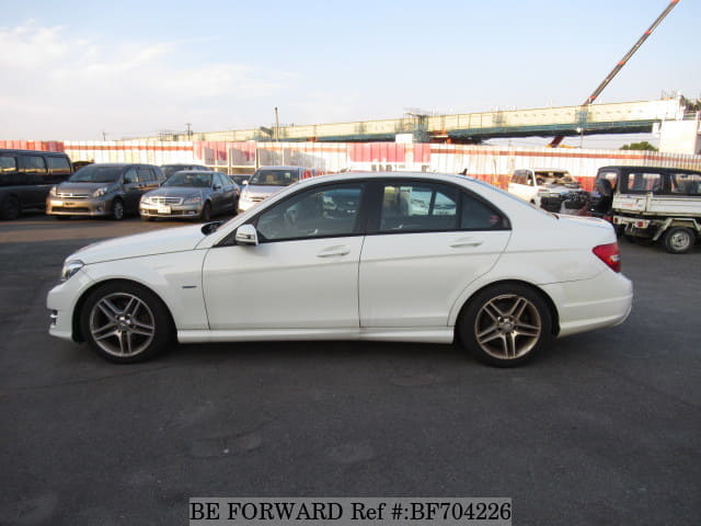 Used 2012 MERCEDES-BENZ C-CLASS C200 AMG BLUE EFFICIENCY/DBA-204048 for ...