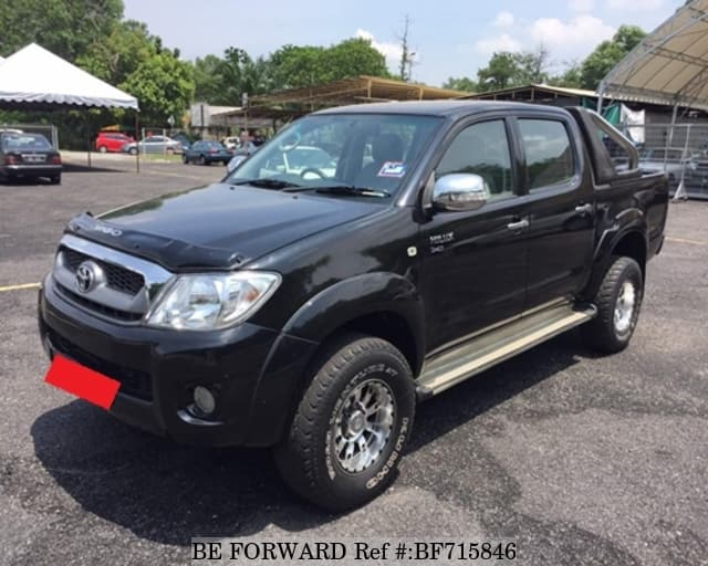 Used 2010 TOYOTA HILUX 2.5G DOUBLE CAB/KUN25R-PRPSHE for Sale BF715846 ...