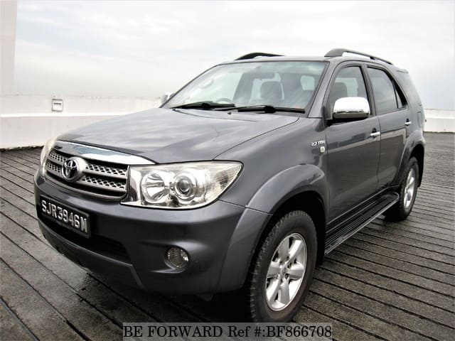 Used 2009 TOYOTA FORTUNER for Sale BF866708 - BE FORWARD