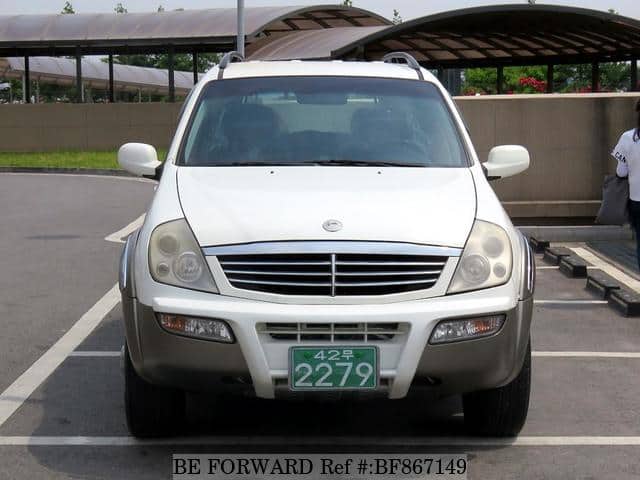 Used 2005 SSANGYONG REXTON/RX5 for Sale BF867149 - BE FORWARD