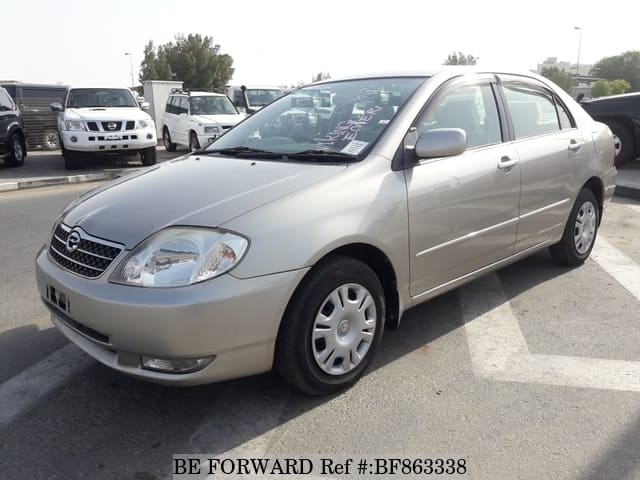 Used 2001 TOYOTA COROLLA for Sale BF863338 - BE FORWARD