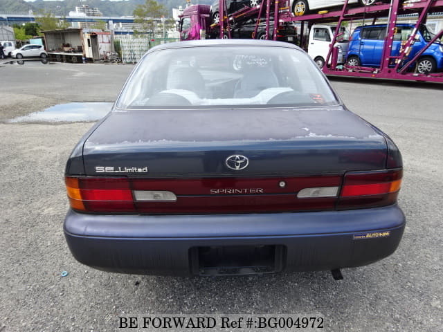 Used 1992 TOYOTA SPRINTER SEDAN SE LIMITED/E-AE100 for Sale BG004972 ...