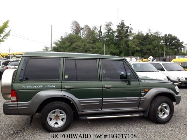Used 2001 HYUNDAI GALLOPER for Sale BG017108 - BE FORWARD