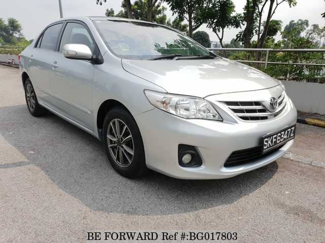 Used 2012 TOYOTA COROLLA ALTIS for Sale BG017803 - BE FORWARD