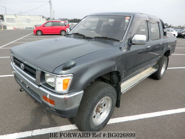 Used 1993 TOYOTA HILUX W CAB SSR-X/S-LN107 for Sale BG026899 - BE FORWARD