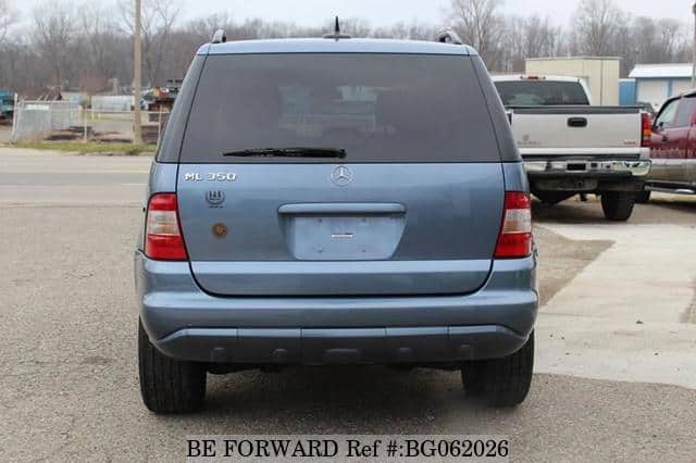 Used 2004 MERCEDES-BENZ M-CLASS 4/2004 for Sale BG062026 - BE FORWARD