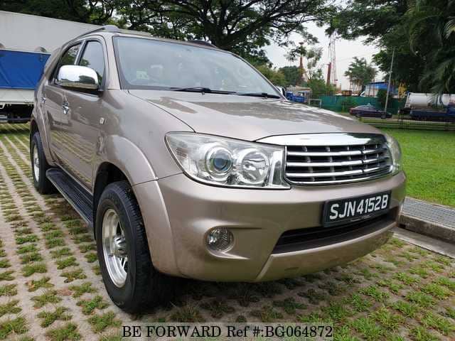 Used 2009 TOYOTA FORTUNER/NewShape for Sale BG064872 - BE FORWARD