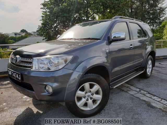 Used 2009 TOYOTA FORTUNER for Sale BG088501 - BE FORWARD